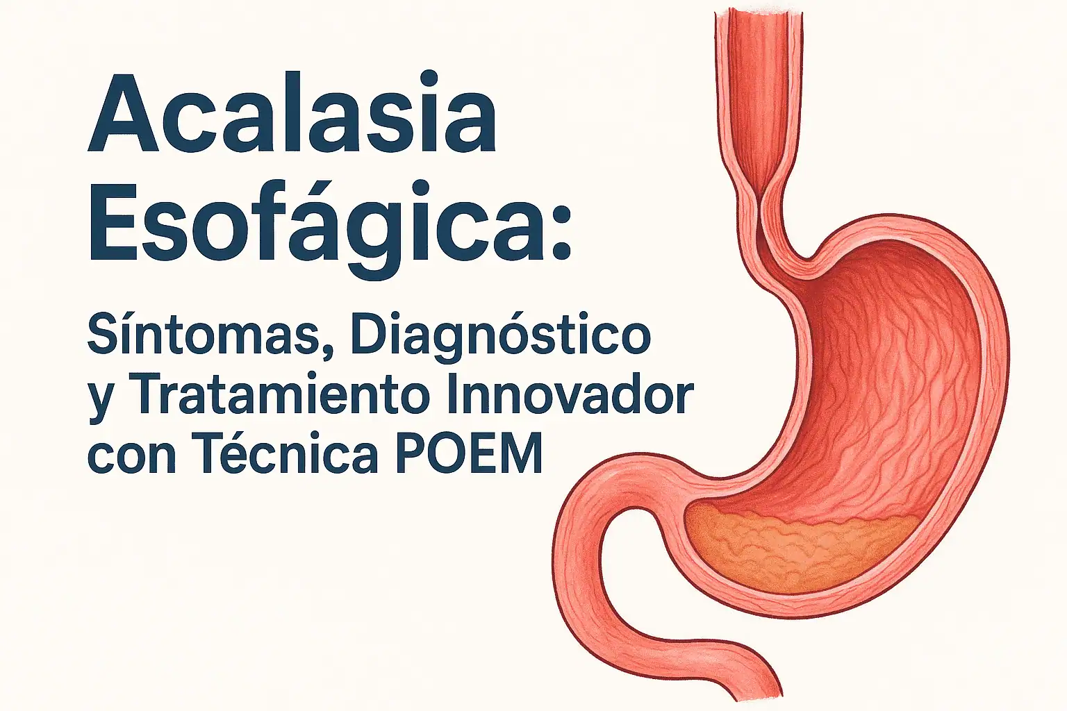 Acalasia esofágica: diagnóstico actual y tratamiento avanzado con POEM